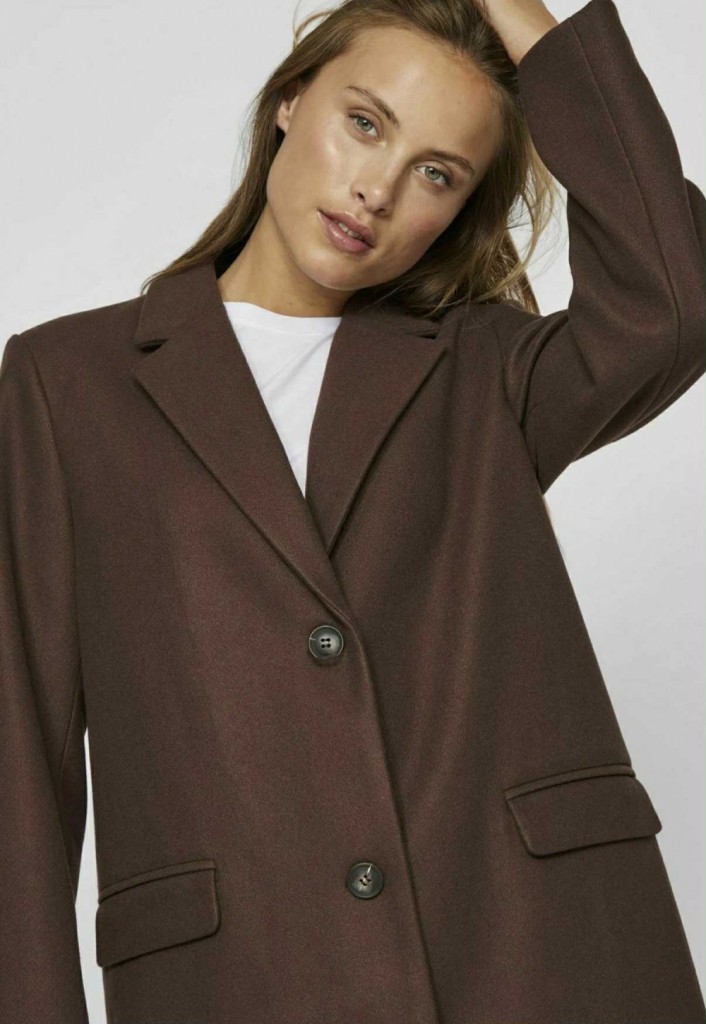 VISOLO LONG JACKET COFFE BEAN | Beeyouu